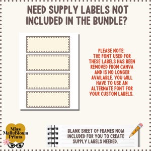 Art Classroom Supply Labels, Art Closet Organization Labels, Classroom ...