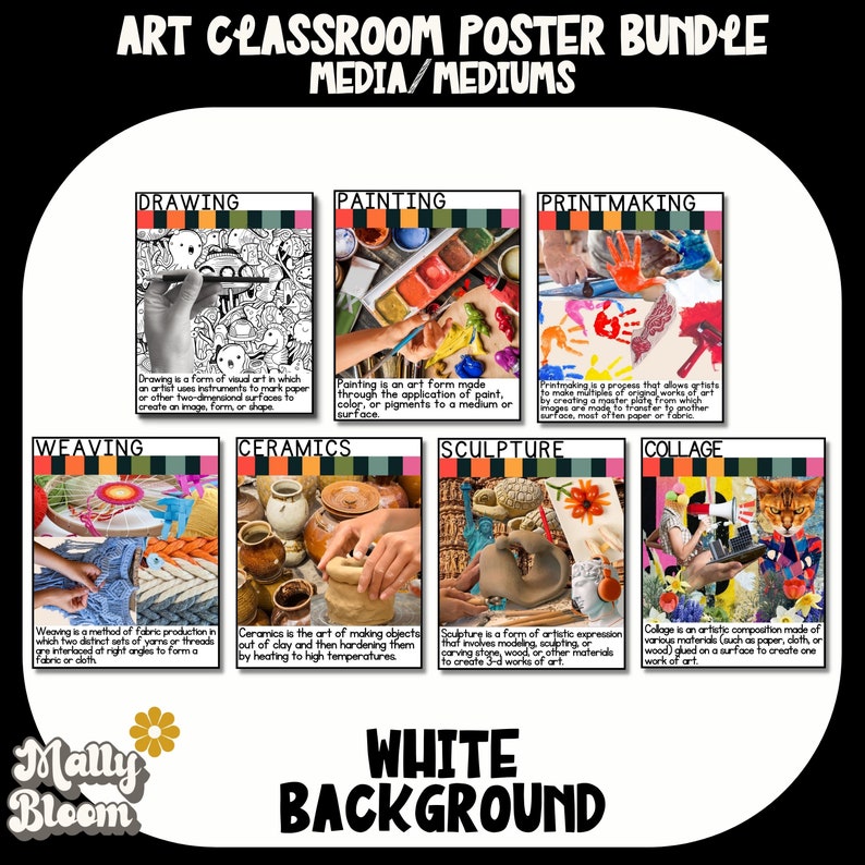 Art Classroom Poster Bundle Classroom Decor Classroom Poster - Etsy