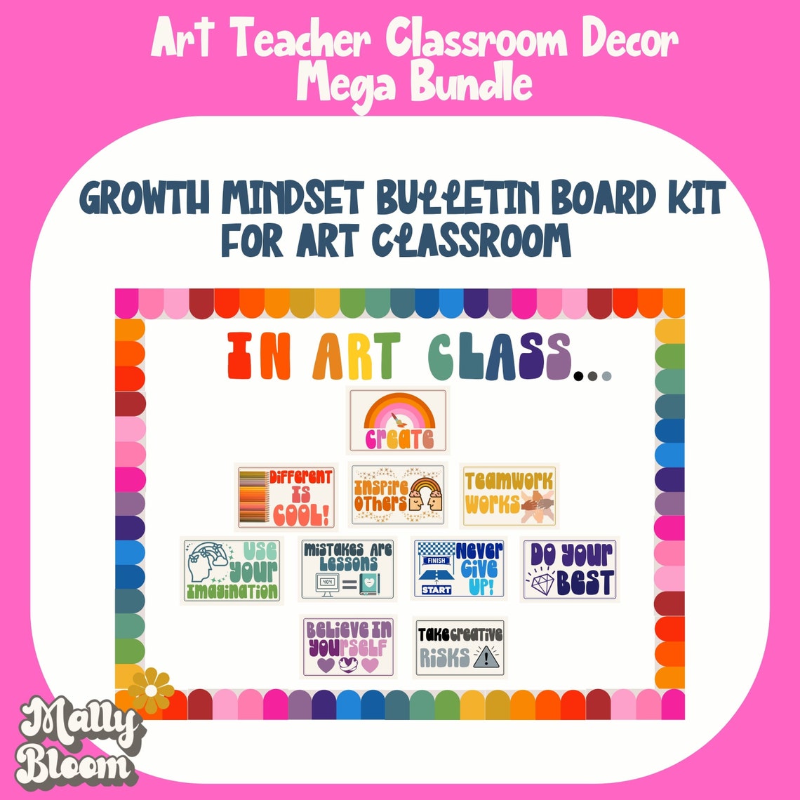 Art Classroom Decor Bundle Elements of Art Principles of - Etsy