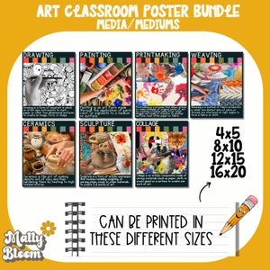 Elements of Art Classroom Decor Bundle, Principles of Design Posters ...