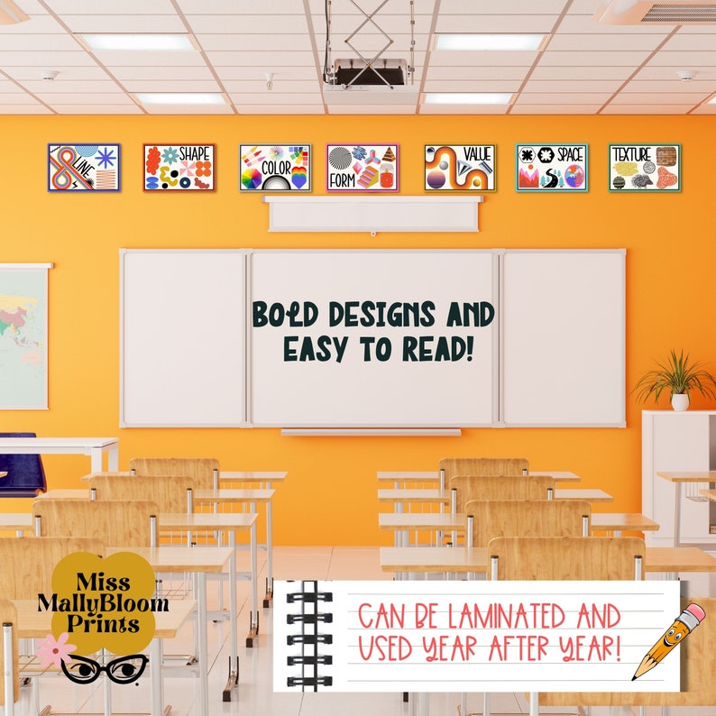 Elements of Art Poster Bundle Classroom Decor Classroom - Etsy