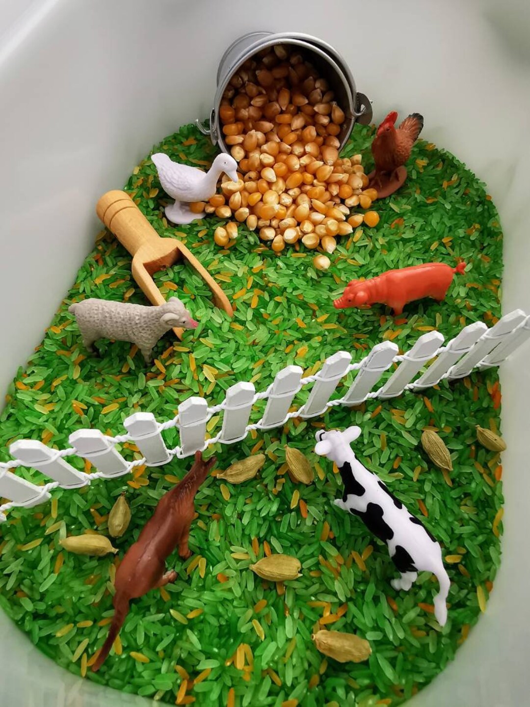 Farm Sensory Play Kit - Etsy UK