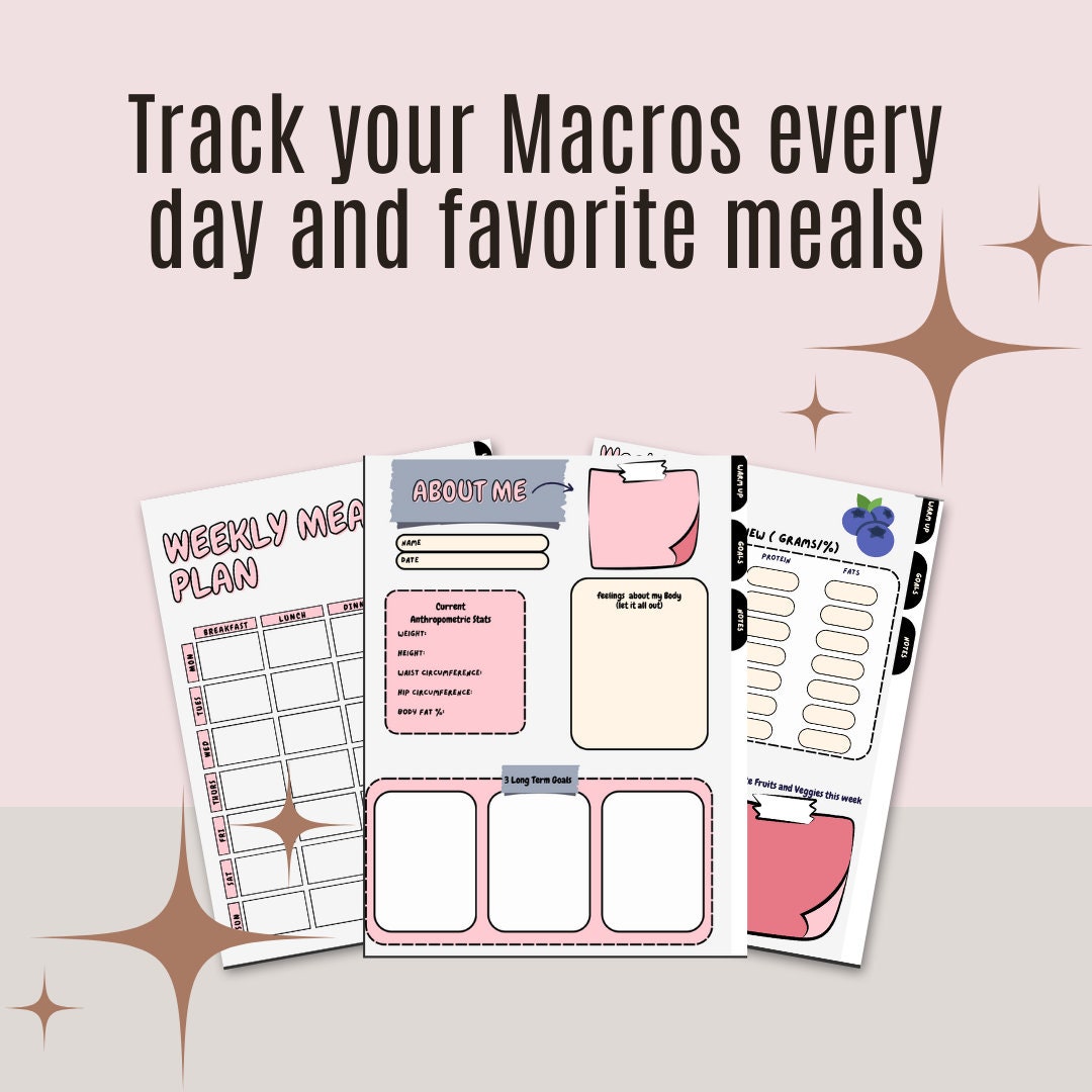 Digital Gym + Health Planner, Health Journal for iPad Goodnotes ...