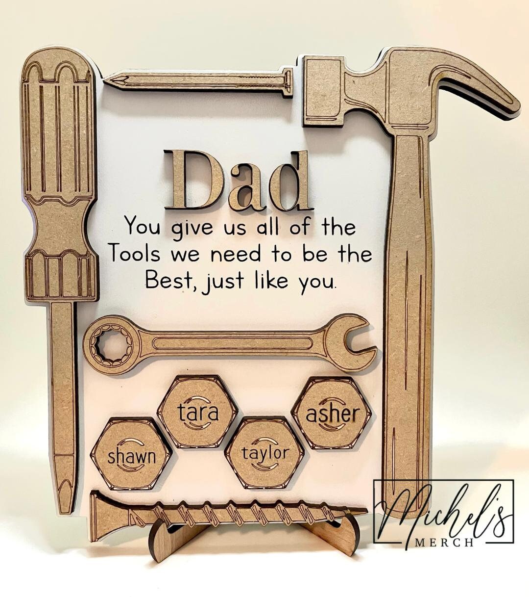 Father's Day Tools SVG Bundle ( 2-6 Kids) Svg FILE ONLY - Etsy