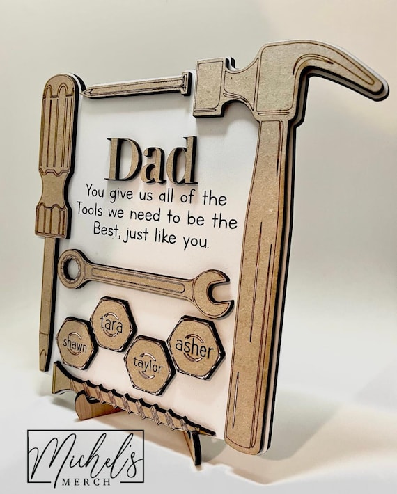 Father's Day Tools SVG Bundle 2-6 Kids Svg FILE ONLY - Etsy