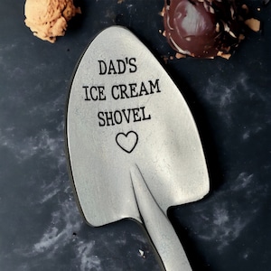 Personalized Ice Cream Shovel-ice Cream Shovel for Dad- Custom Ice ...