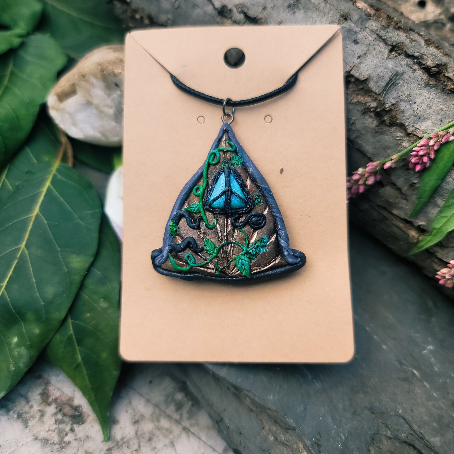 Fairy Garden Pendant / Magical / Fey / Fairies - Etsy