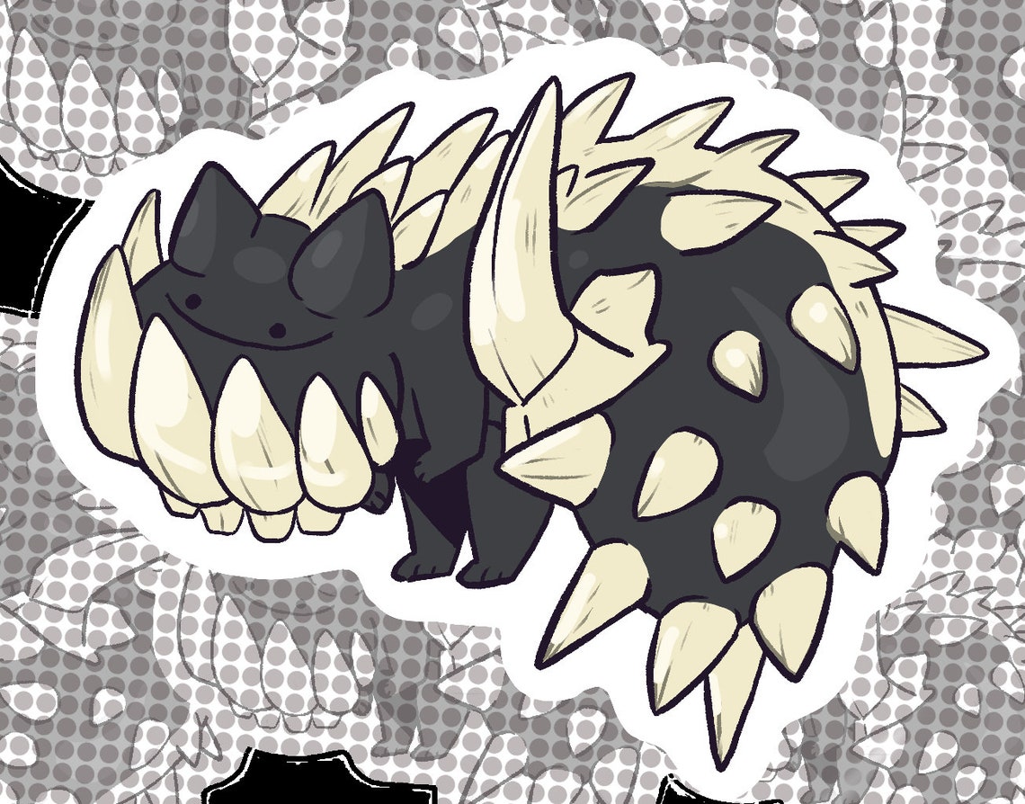 Monster Hunter Chibi Stickers - Etsy