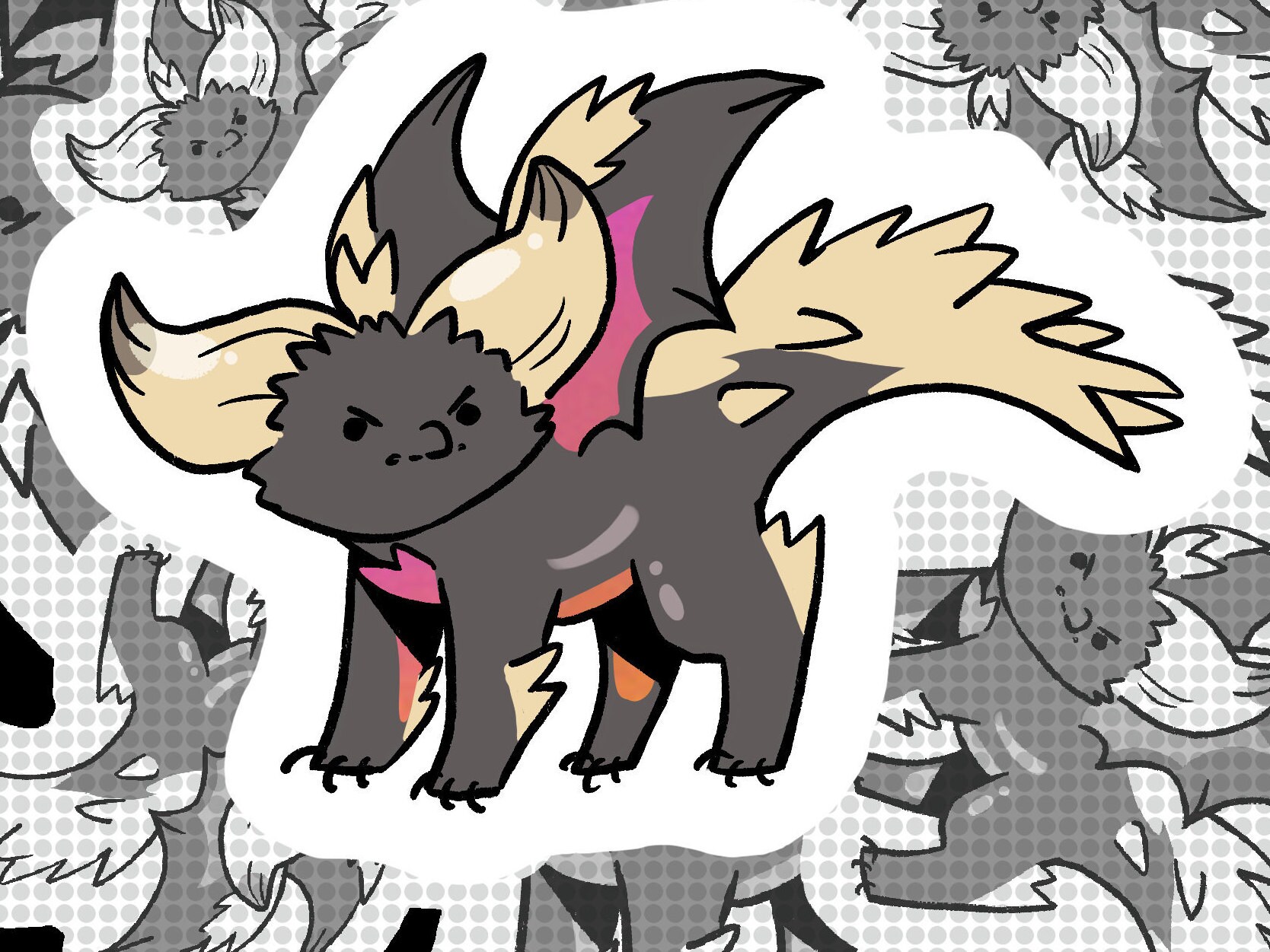 Monster Hunter Chibi Stickers | Etsy