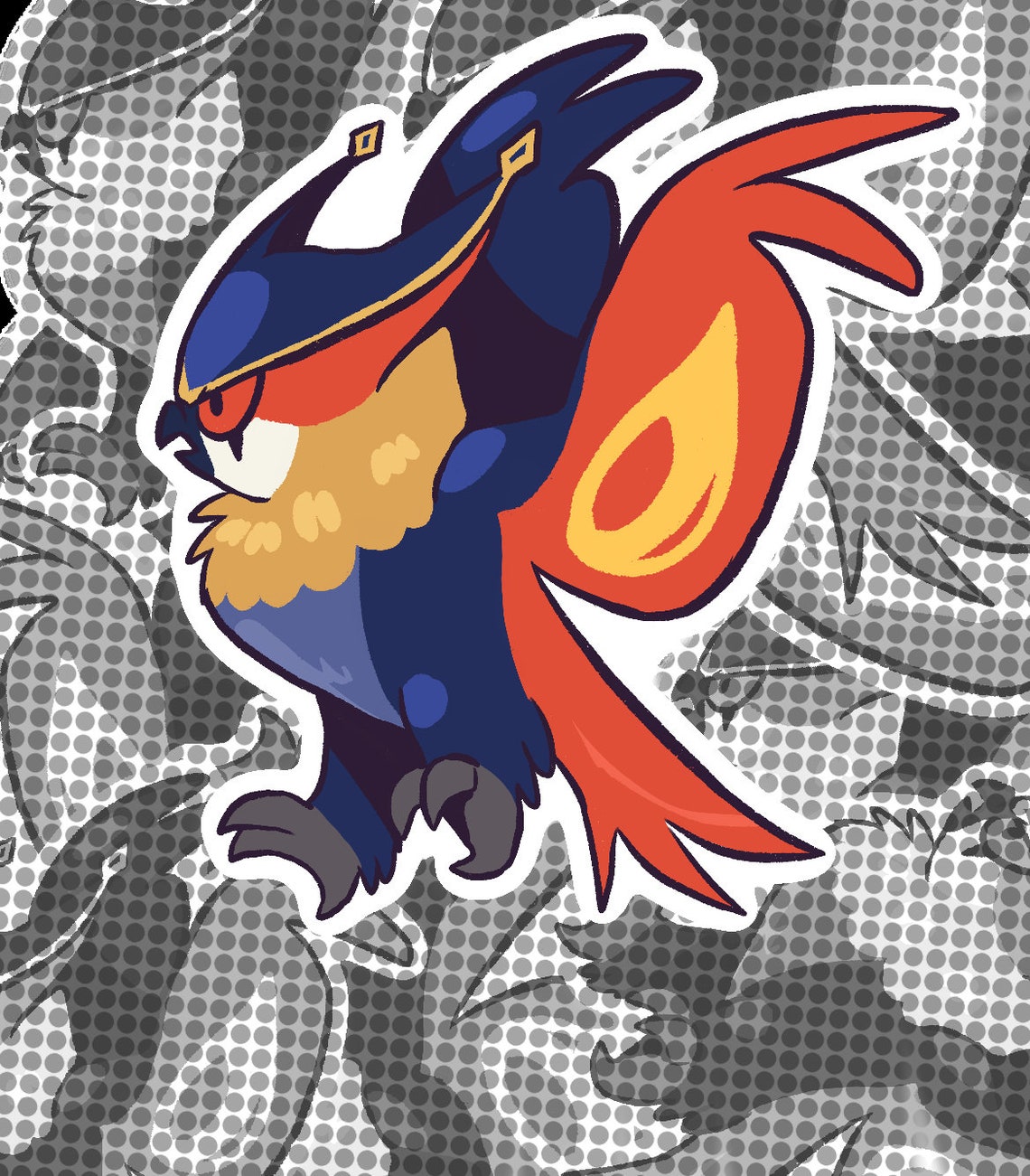 Monster Hunter Chibi Stickers - Etsy