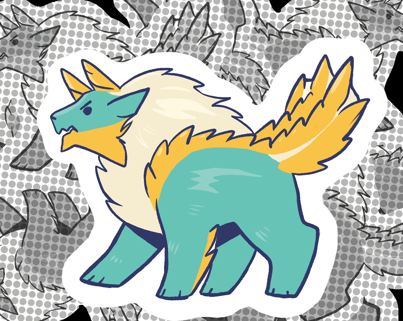 Monster Hunter Chibi Stickers | Etsy