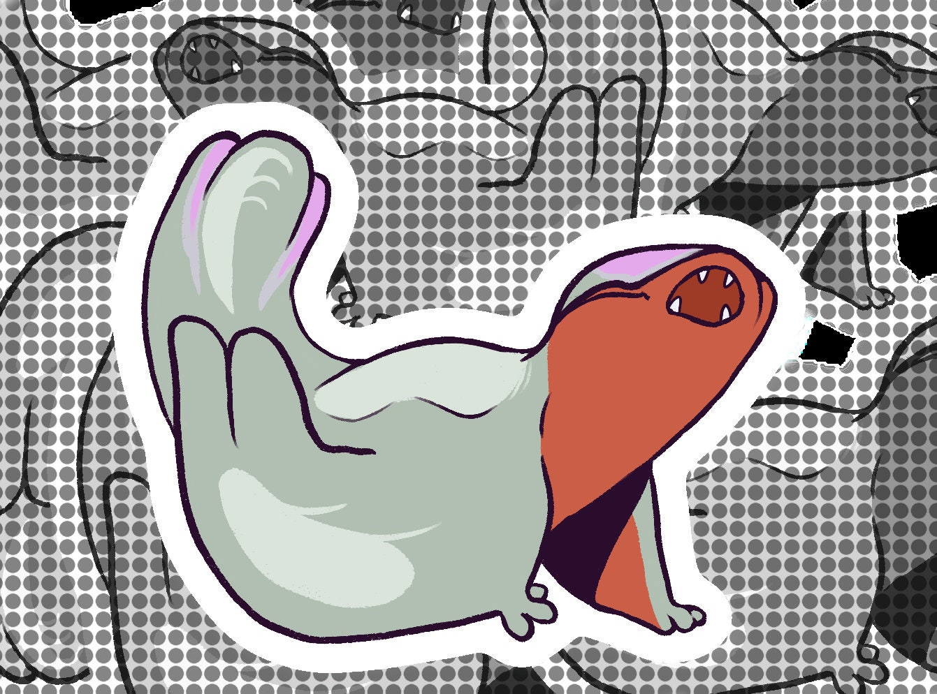 Monster Hunter Chibi Stickers - Etsy