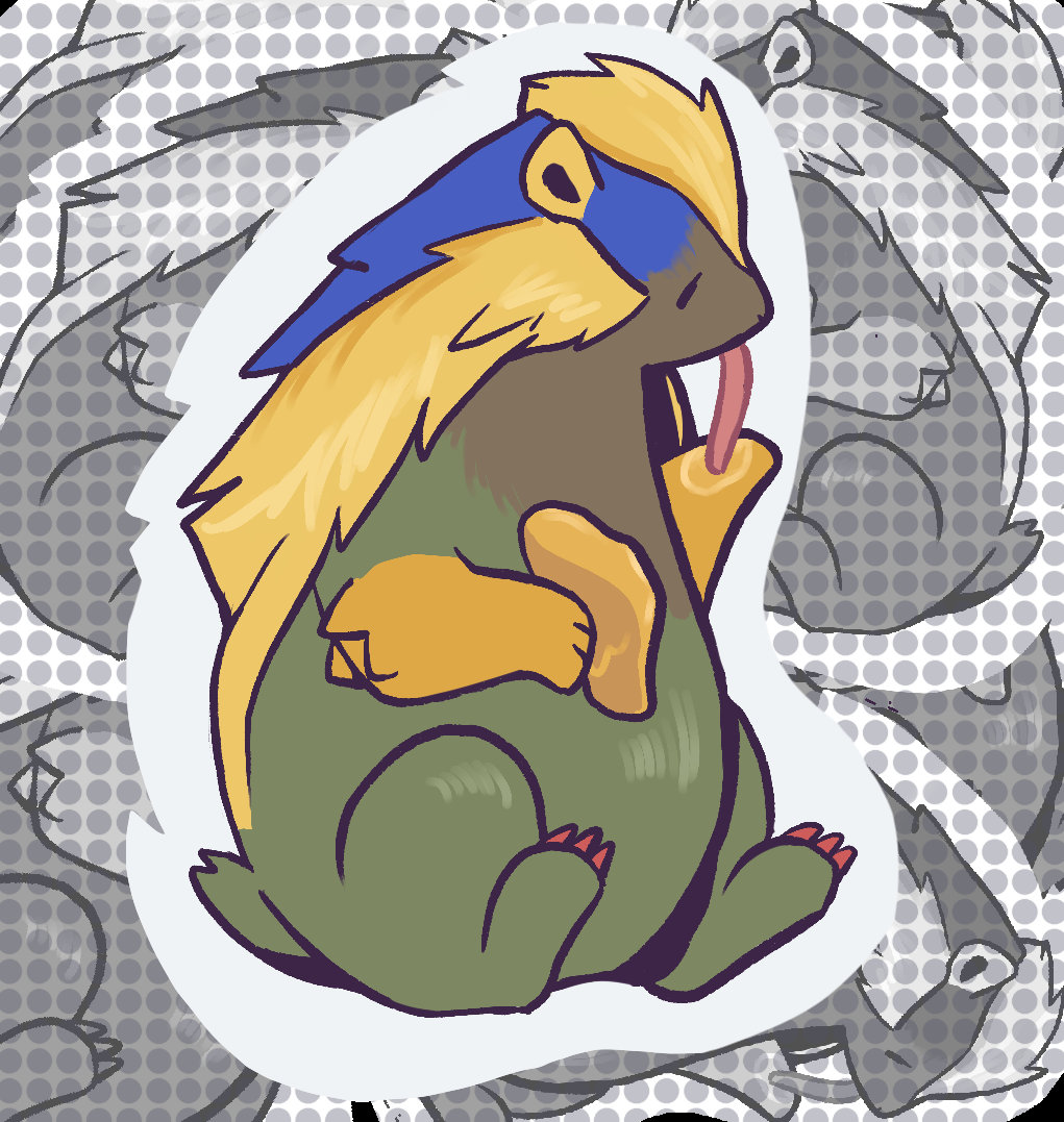 Monster Hunter Chibi Stickers | Etsy