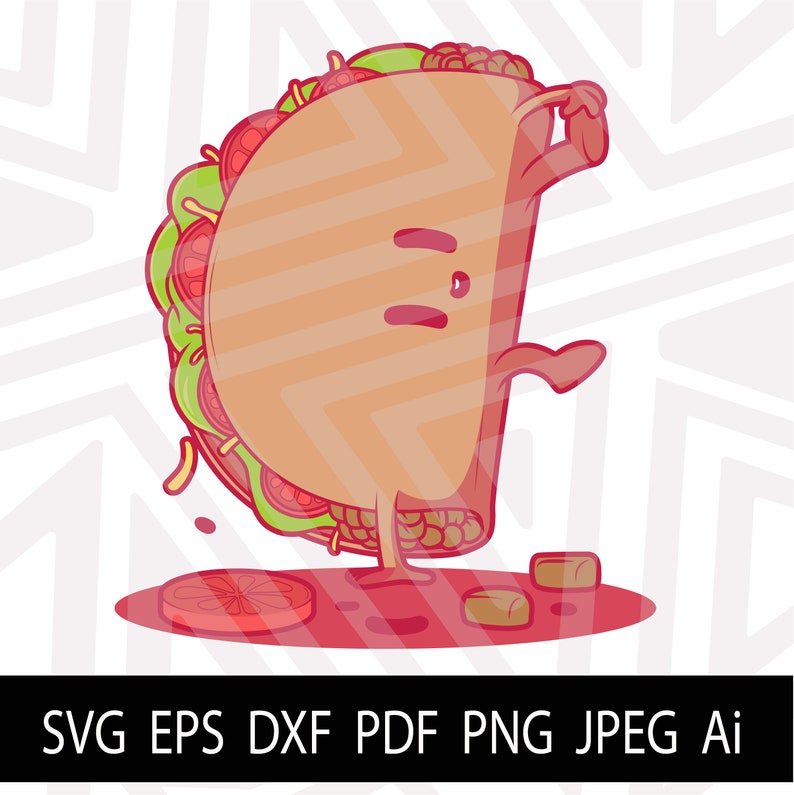 SVG Vector Taco Tuesday - Etsy