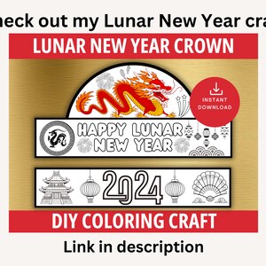 Lunar New Year Handprint Craft, Chinese New Year Handprint Art, Year of ...