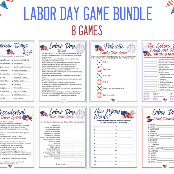 Labor Day Decor - Etsy