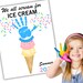 Ice Cream Handprint Craft for Kids, Summer Craft, Handprint Art ...