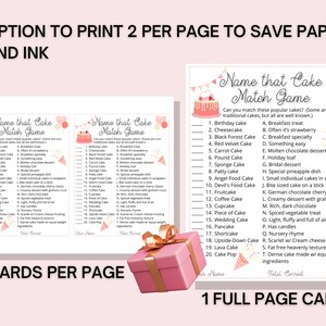 Name That Cake Trivia Game,birthday Girl Games,guess the Cake Office ...