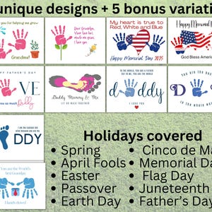 Spring Handprint Craft for Kids, Spring Handprint Art, Toddler Finger ...