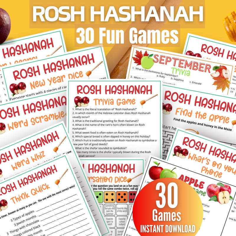 Rosh Hashanah - Etsy