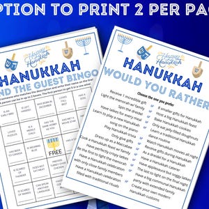 Hanukkah Game Bundle, Jewish Party Games, Hanukkah Holiday Trivia ...