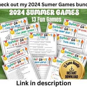 2024 Summer Games Handprint Art,international Gold Medal Games Keepsake ...