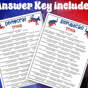 Election Trivia Game Bundle, Presidential Electoral College Game,us ...