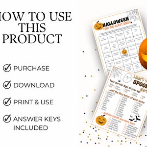 Halloween Games, Halloween Party Game Bundle, Classroom Halloween ...