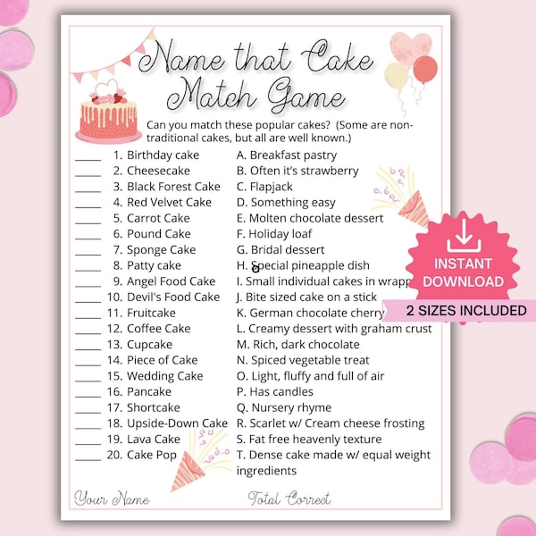 Cake Walk Numbers - Etsy