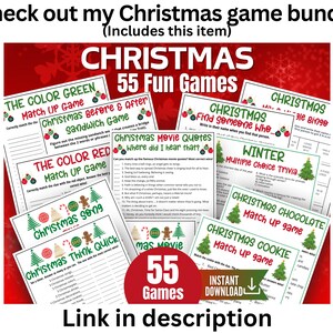 Christmas What is Santa Thinking Game, Office Party Activity, Office ...