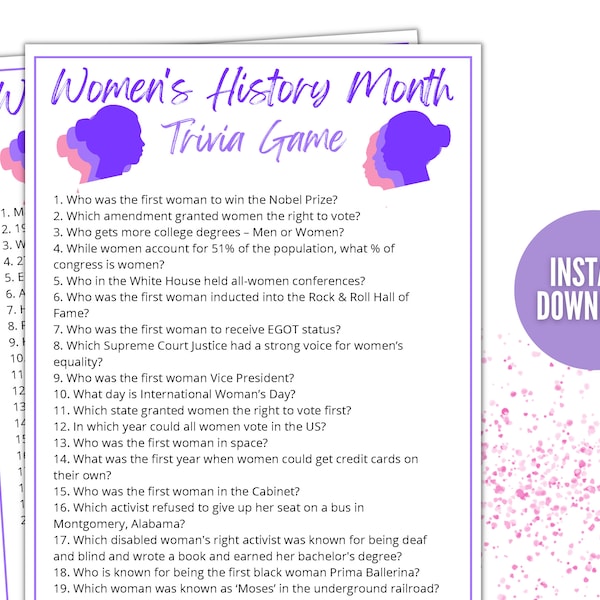 Family History Game - Etsy