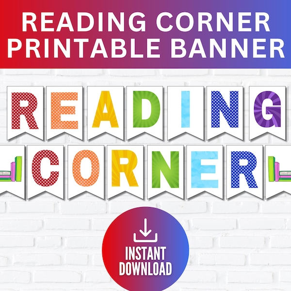 Reading Corner - Etsy