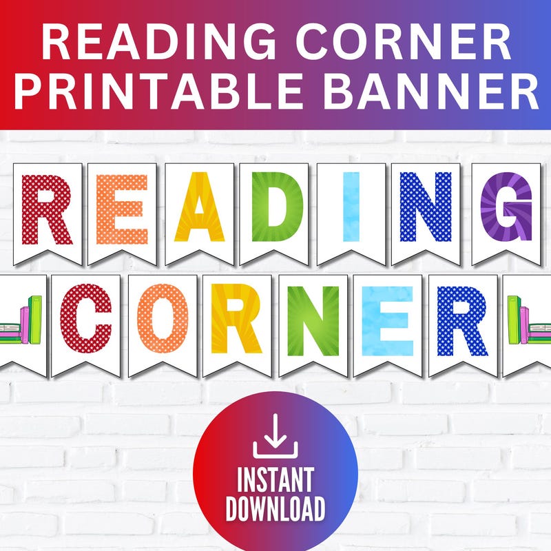 Reading Corner Sign - Etsy