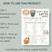What's Your Latte Name Game WITH NAMETAGS + SIGN, Brunch Party Game ...