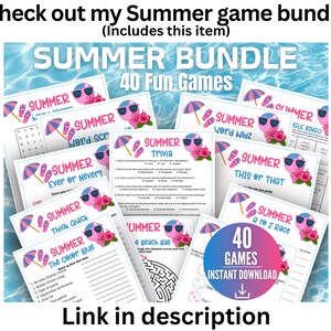 Watermelon Trivia Game, Spring Trivia Game, Summer Birthday Party Game ...
