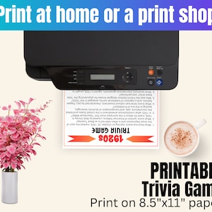 1920s Decade Trivia Game, Trivia Questions, 20s Trivia Quiz, 1960s ...