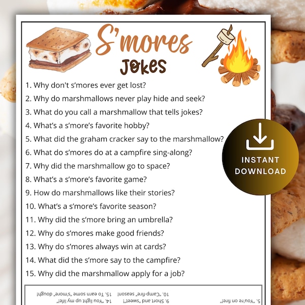 S'more Puns - Etsy