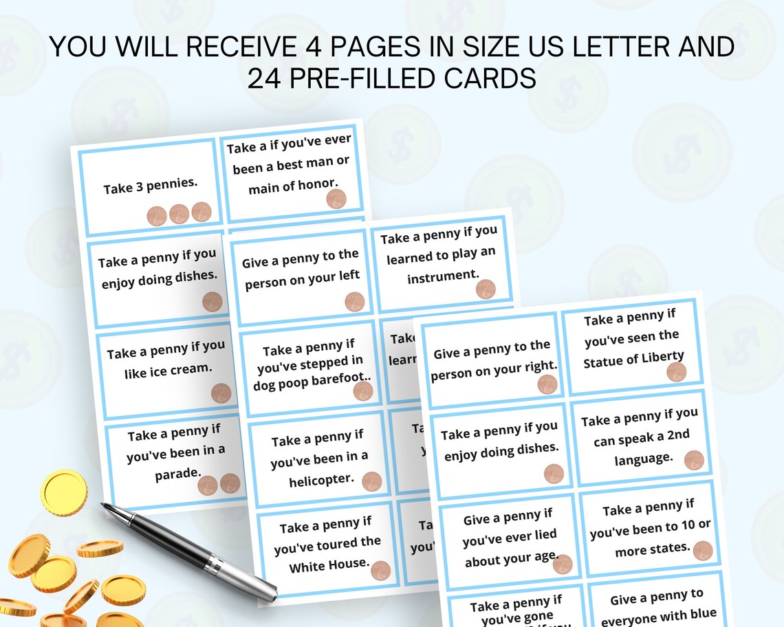 Pass the Penny Game, Elderly Game, Dementia Games, Ice Breaker Games ...