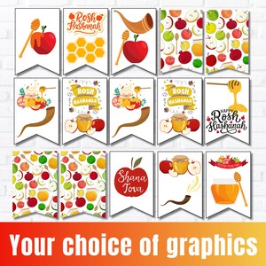 Shana Tova Banner Sign,printable Rosh Hashanah Poster,diy 5786 New Year ...