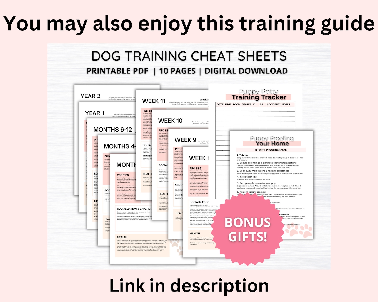 Daily Puppy Schedule - Fillable PDF, Editable Daily Dog Routine Puppy ...