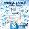Printable Winter Movement Game for Kids, Hopscotch Movement Game for ...