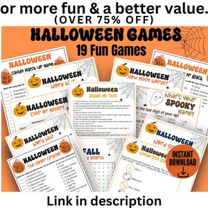 Pumpkin Trivia Game, Fall Trivia Game, Halloween Party Game, Halloween ...