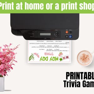 May Day Trivia Game, Printable May Day Game for the Family, Classroom ...
