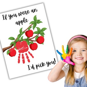 Fall Handprint Craft for Kids, Autumn Handprint Art, Toddler Finger ...