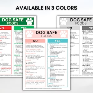 Dog Safe Food List, Safe & Unsafe Food Chart for Puppies and Dogs ...