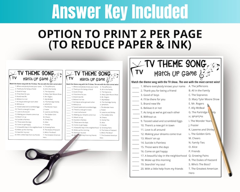 TV Trivia Game Bundle,television Sitcoms Quiz,tv Theme Songs Quotes,pop ...