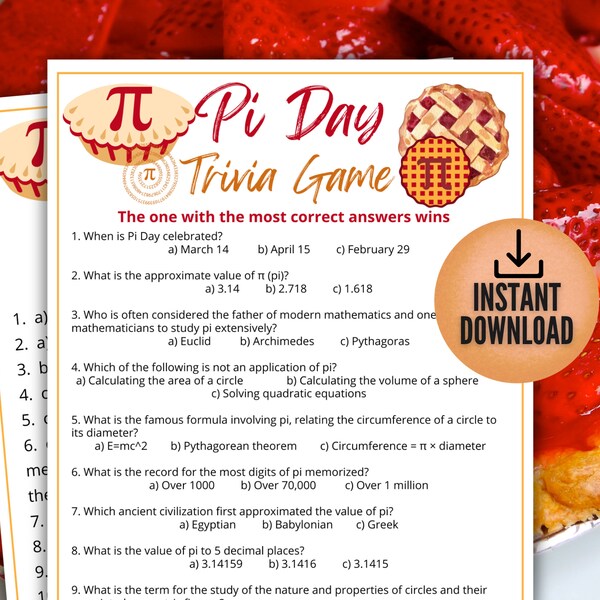 Pi Day - Etsy