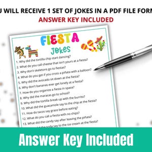 Fiesta Jokes for Kids, Mexican Taco Fiesta Games, Quinceañera Fiesta ...