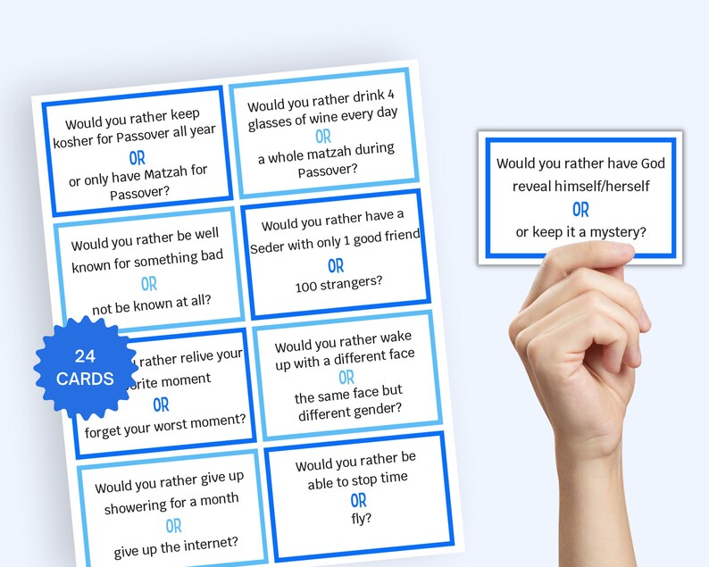 Passover Game Bundle Jewish Games Passover Holiday Passover - Etsy