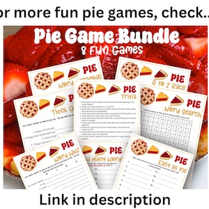 Pi Day Trivia, Printable Pi Day Game for Kids and Adults, Classroom Pi ...